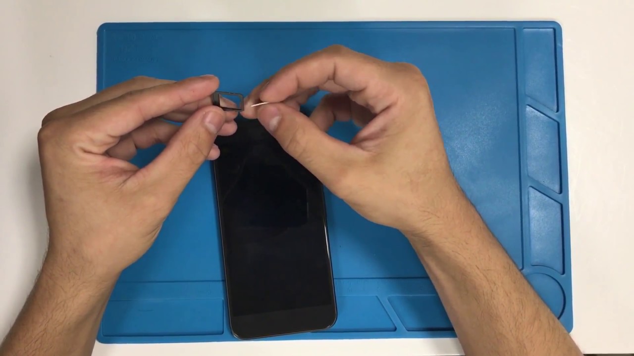 Google Pixel XL Sim Card Insertion - YouTube