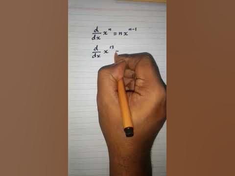 Differentiation Tricks || Power Rule of Differentiation #shorts - YouTube