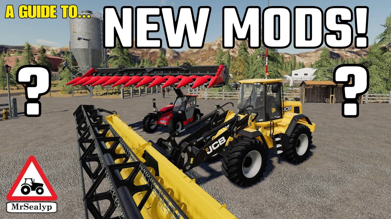 A GUIDE TO... NEW MODS! 17th July 2019. Farming Simulator 19, PS4 ...