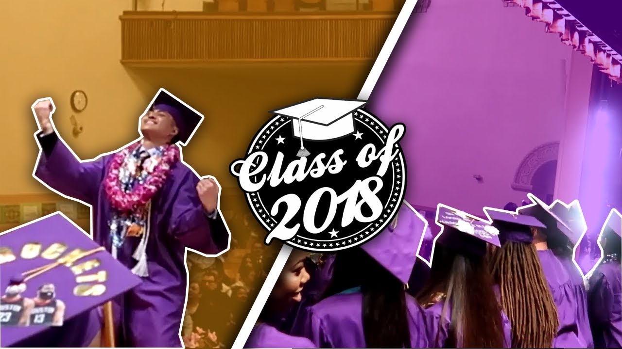 I DANCED ON STAGE... (Graduation Vlog) - YouTube