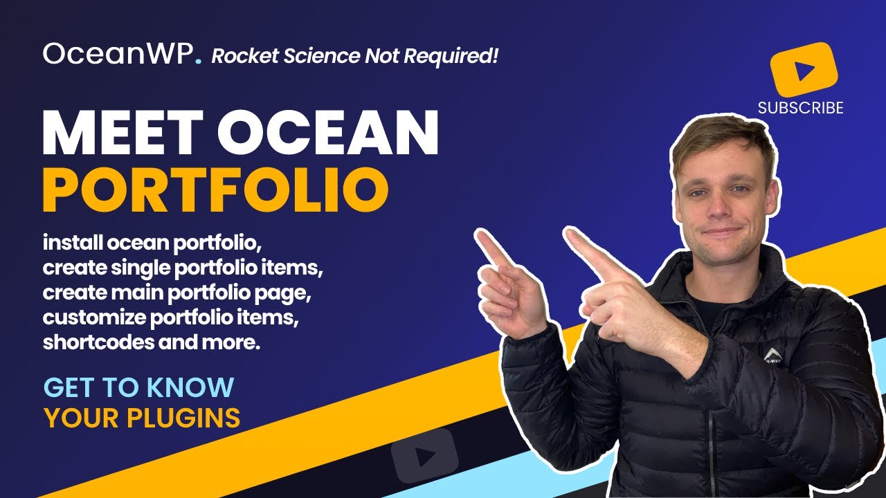🏩 Ocean Portfolio: Showcase Your Work, Services, Business Offer or Just ...