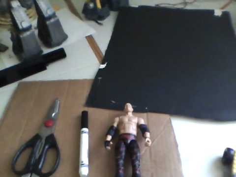 how to make a wwe stage part 1 - YouTube
