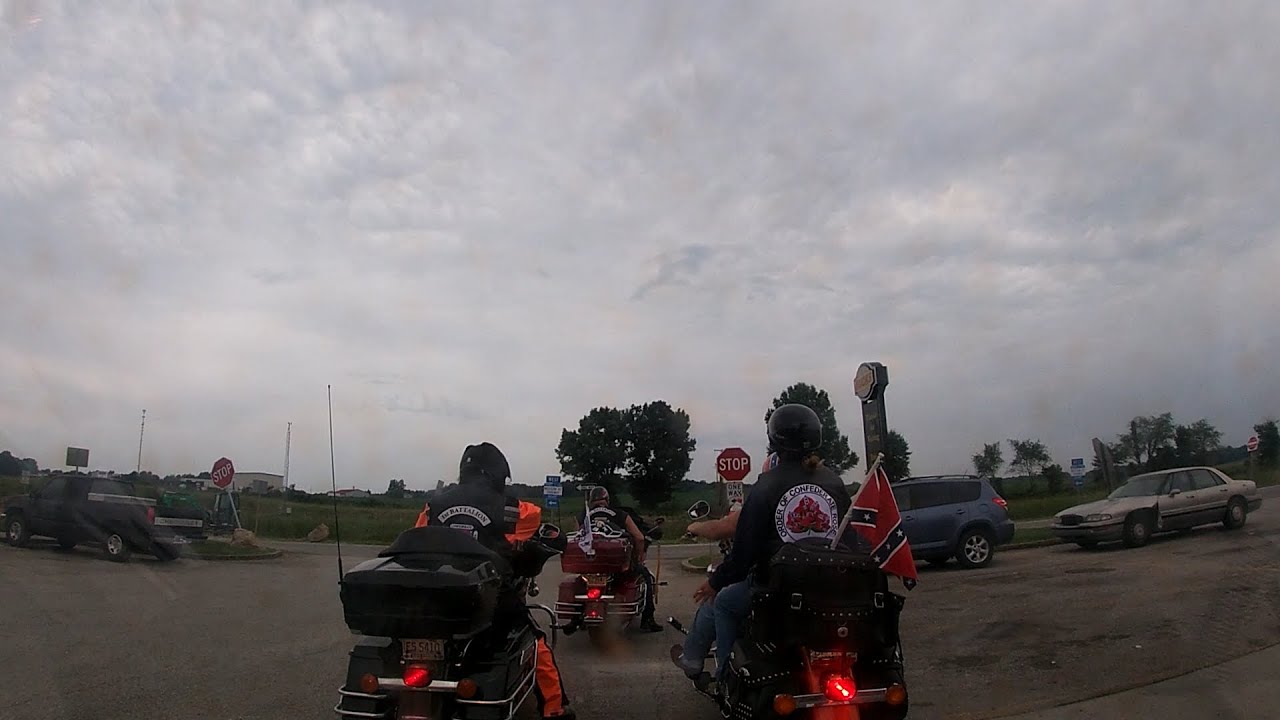 SCV Mechanized Cavalry Orphan Brigade ride - YouTube