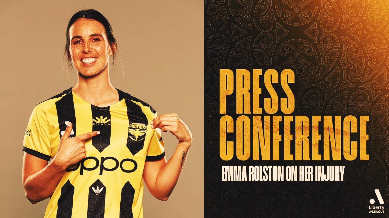 Emma Rolston talks to media about her injury - YouTube