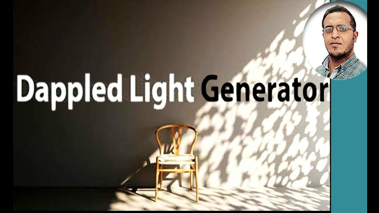 67 _ ثرى دى ماكس _ Dappled Light Generator - YouTube