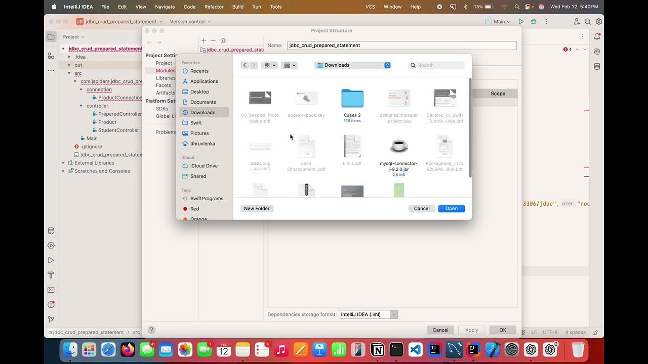How to Add JAR File in IntelliJ IDEA | Step-by-Step Guide for Beginners | macOS - YouTube