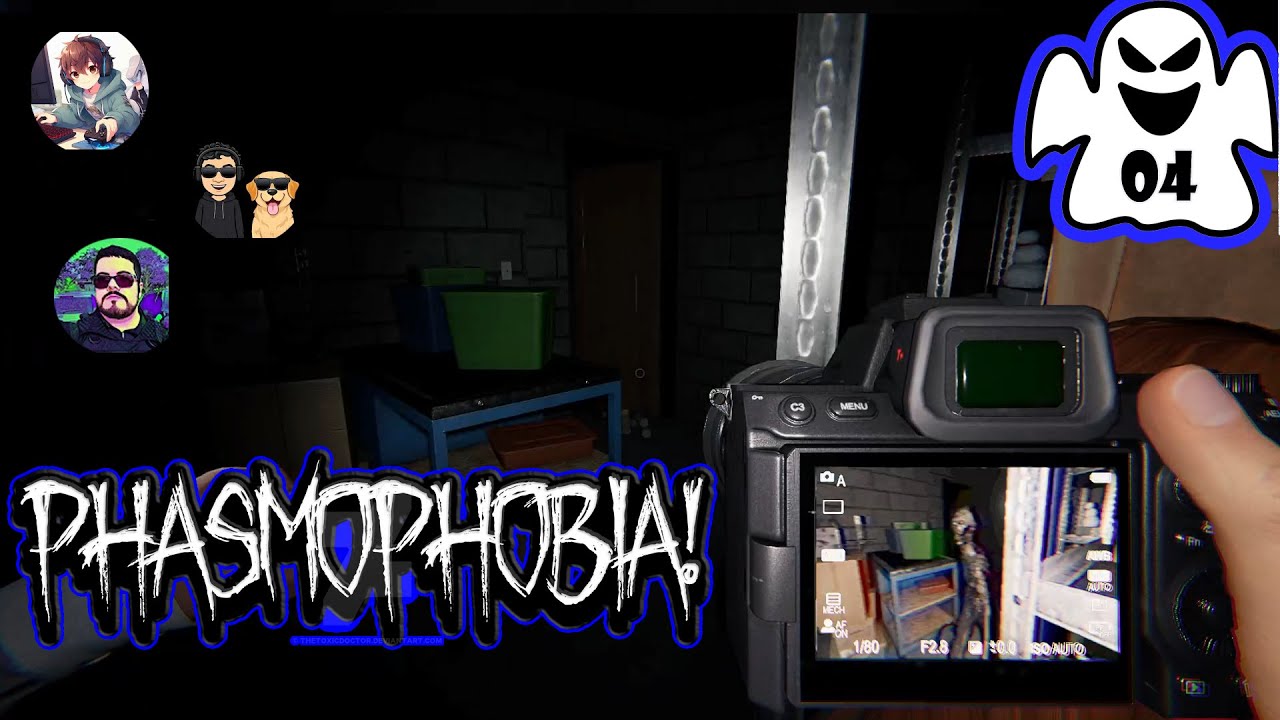 04 JOGANDO PHASMOPHOBIA ENCONTREI MEU 1º MOROI FANTASMINHA DEU TRABALHO - YouTube