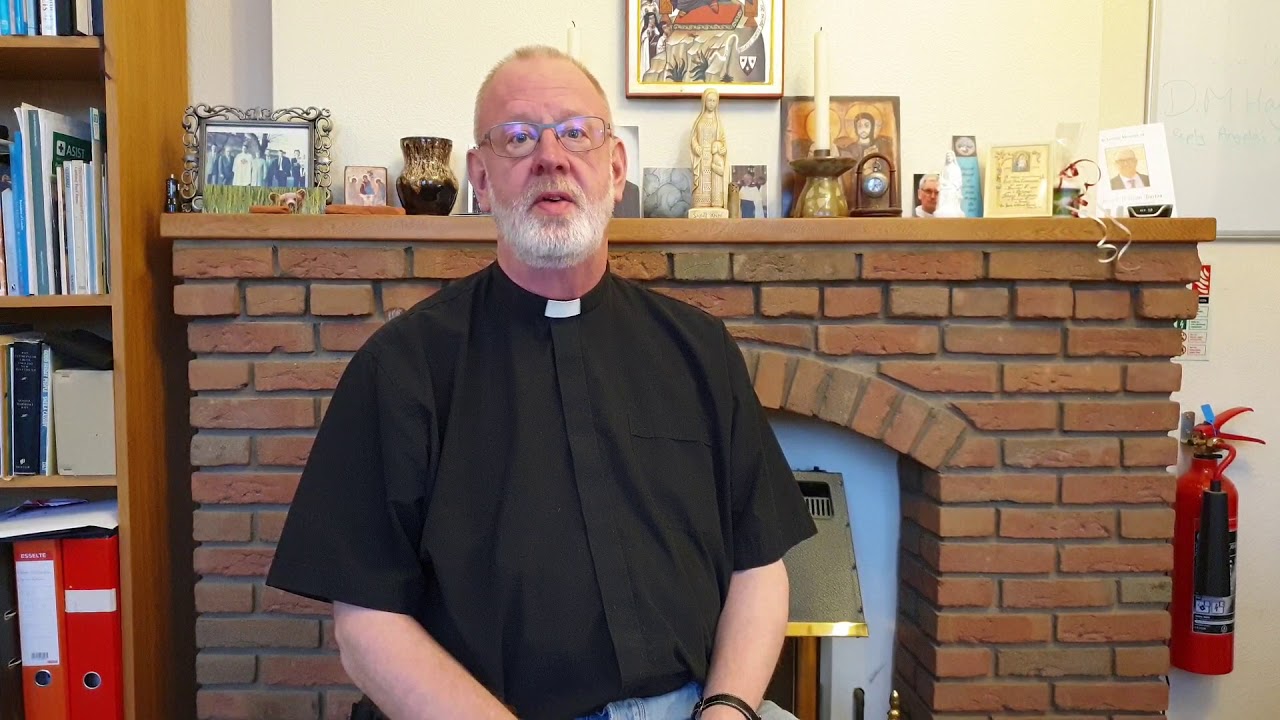 Father Tony invites you to join the parish in prayer online - YouTube