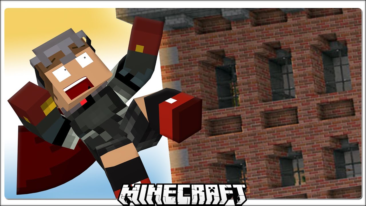 FALLING OFF THE ROOF | Minecraft School Hide N Seek - YouTube