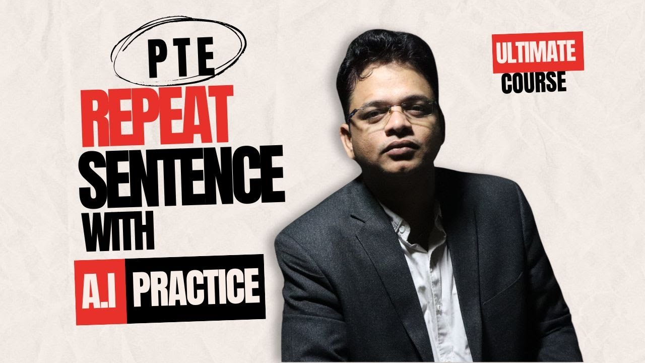 "PTE Repeat Sentence Tips & AI Practice: Secrets to Boost Your Score!" - YouTube