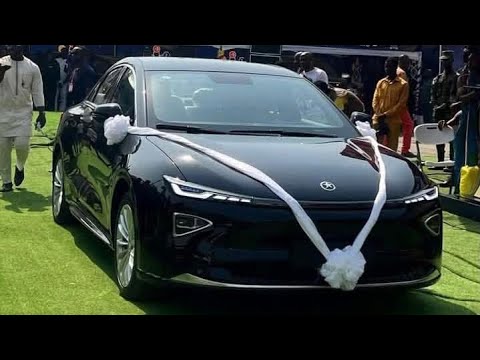 Kantanka Unveils New Electric Vehicle (KANTANKA EV Mensah) - YouTube