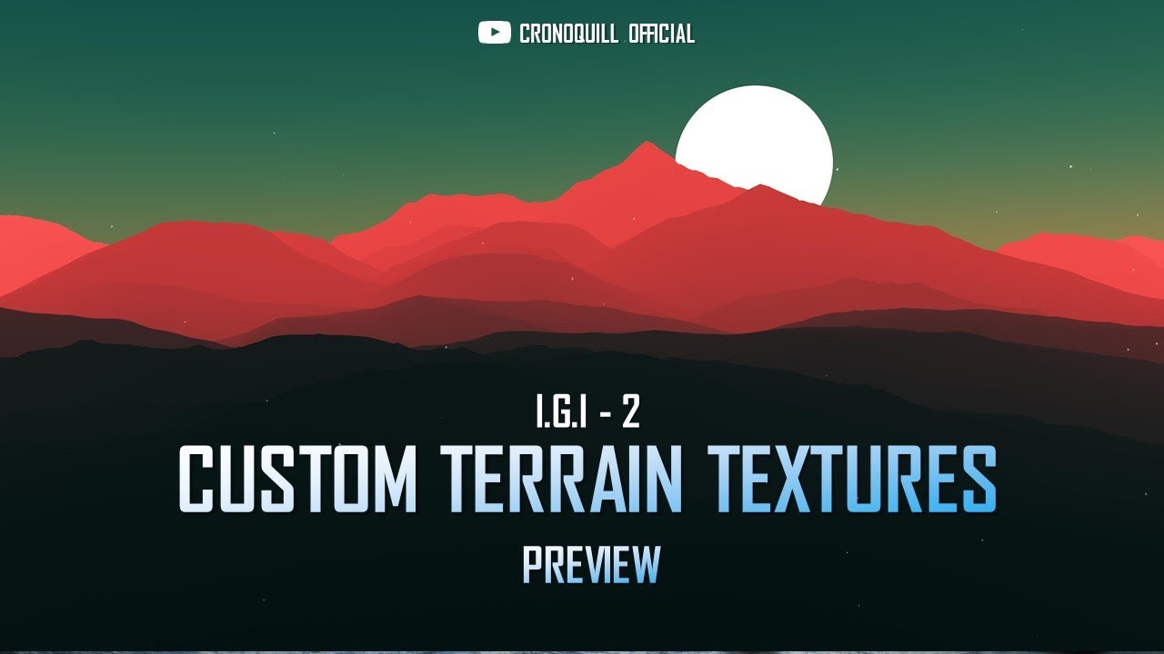 IGI 2 - Custom Terrain Textures Preview - YouTube
