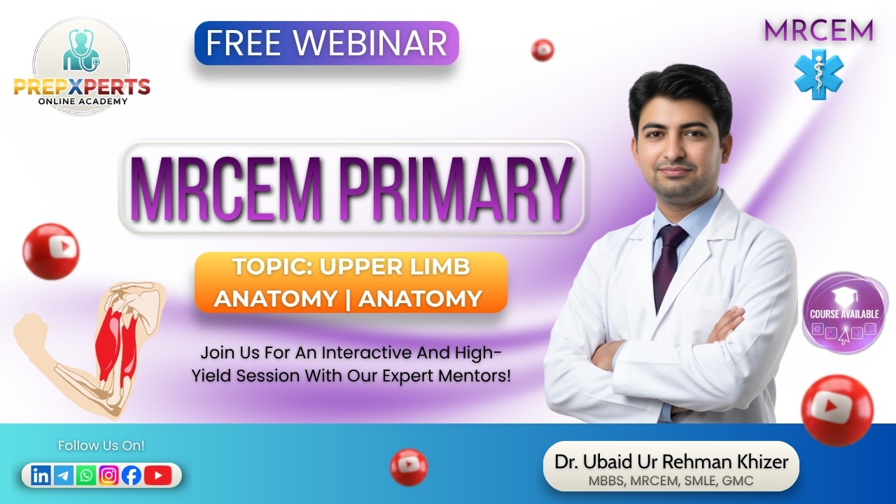 Upper Limb Anatomy | Anatomy | MRCEM Primary - YouTube