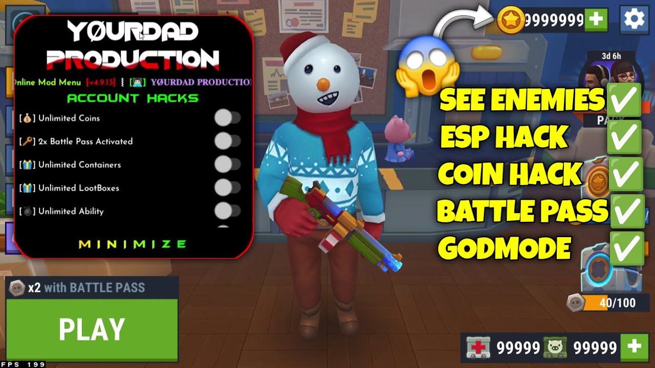 Hide Online Mod Menu Latest Version 4.9.13 | See Hidden Enemies Hack ...