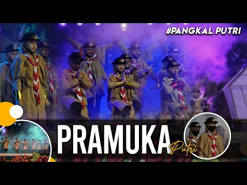 Pramuka - PANGKAL (Panggung Khutbatul 'Arsy La Tansa) Putri.