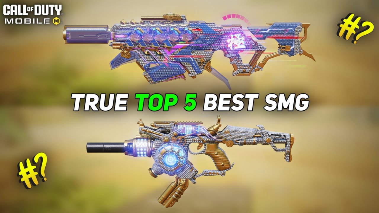 True Top 5 best SMG in Cod Mobile Season 11 #codm - YouTube
