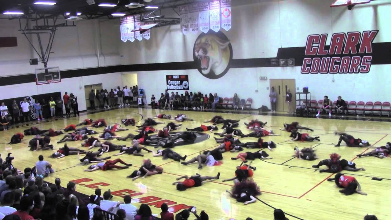 Clark Cougarettes Boo Ball 2014 - YouTube