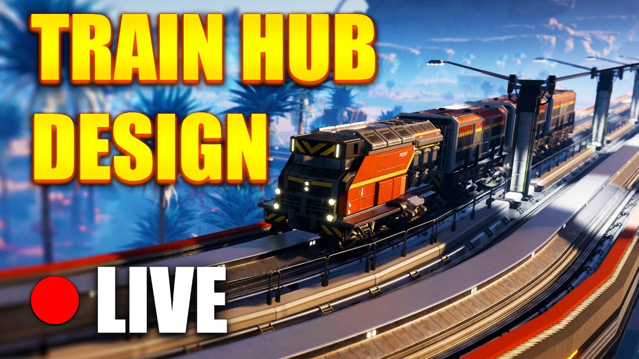 Making Logistics Easy With A New Train Hub Design Satisfactory 1.1 ...