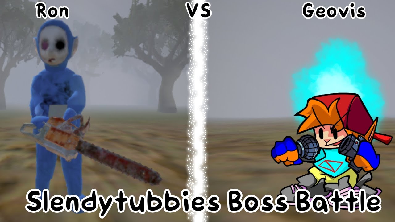 Slendytubbies III Boss Battle (Ron VS Geovis) - YouTube