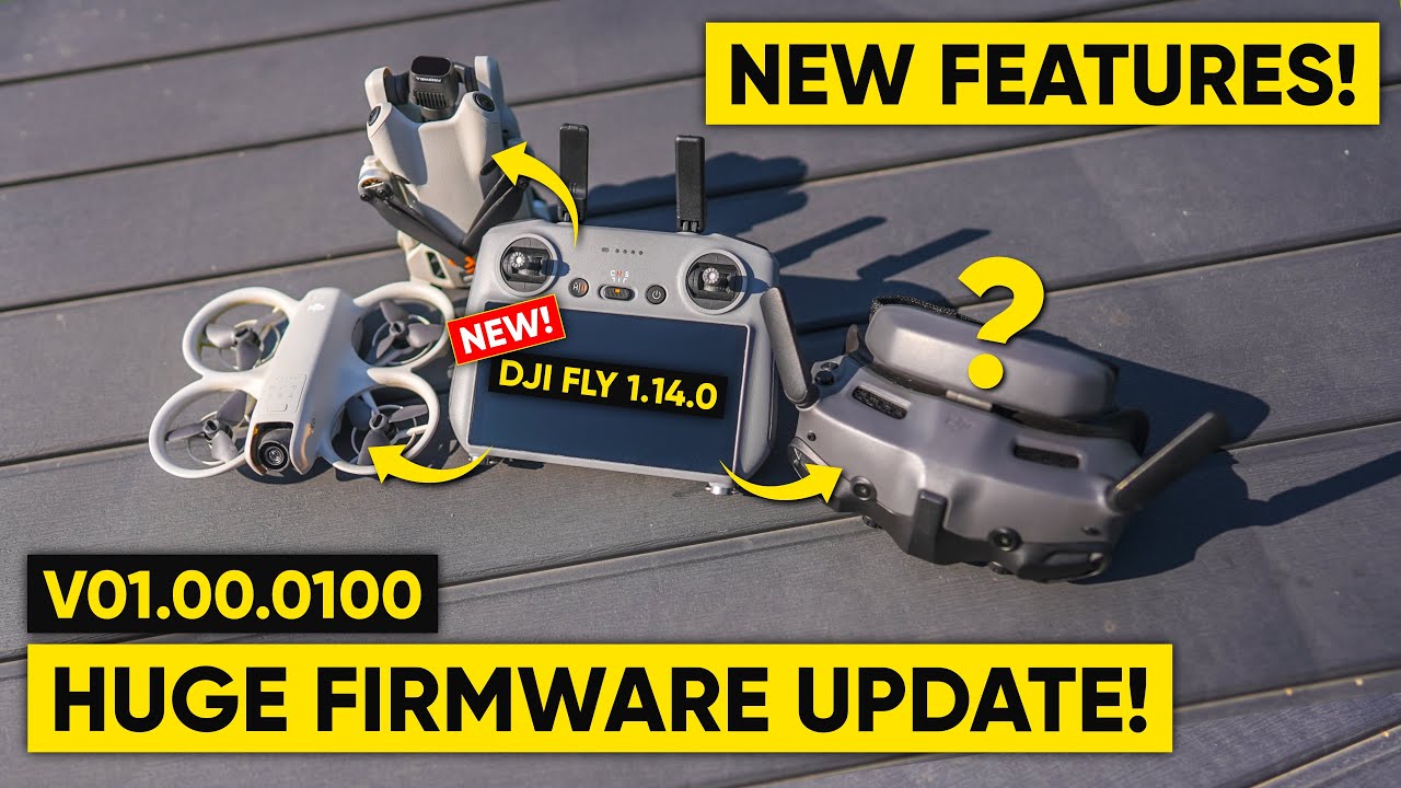 DJI Neo - NEW Firmware Update & DJI FLY APP - YouTube