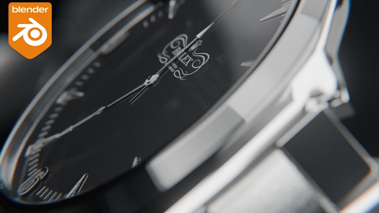 blender rolex free watch model - YouTube