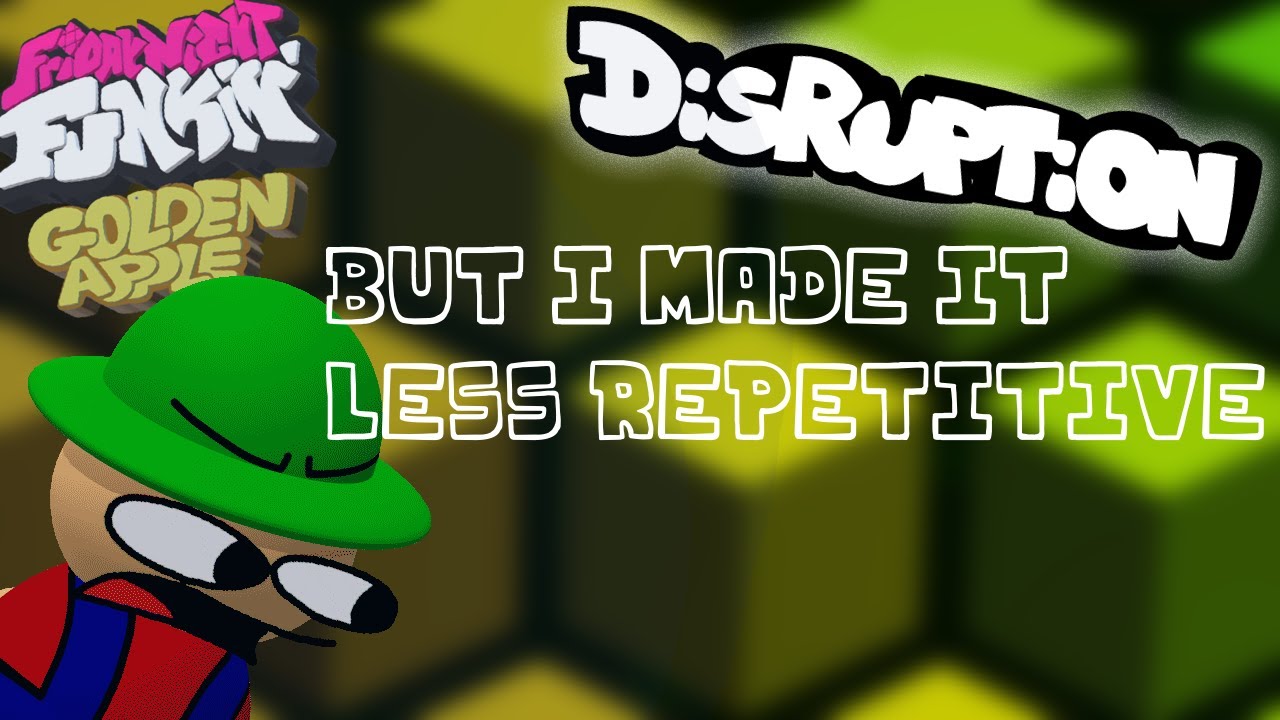 Disruption But Less Repetitive - YouTube