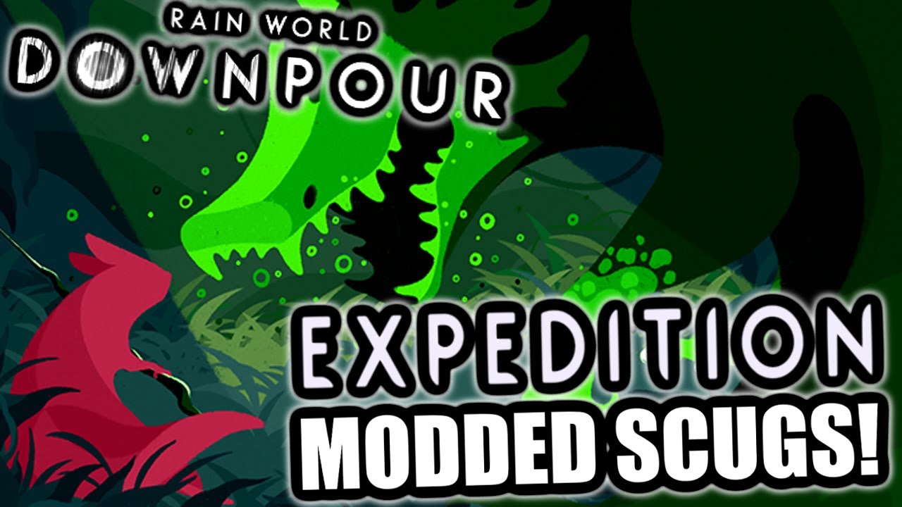 MODDED Slugcats In EXPEDITION! | Rain World Downpour - YouTube