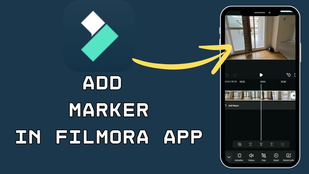 How to Add Marker on Filmora App 2024? - YouTube