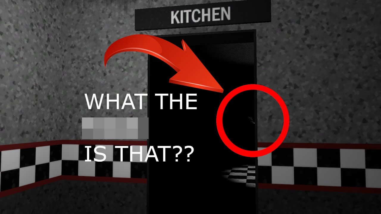 Fnaf..... wahts inside the kitchen...? - YouTube