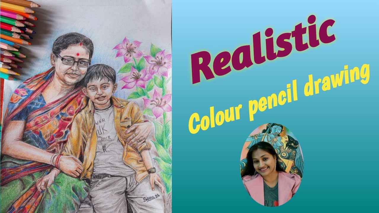 Soma Creativity # pencil colour on paper # Soma# Hazra - YouTube