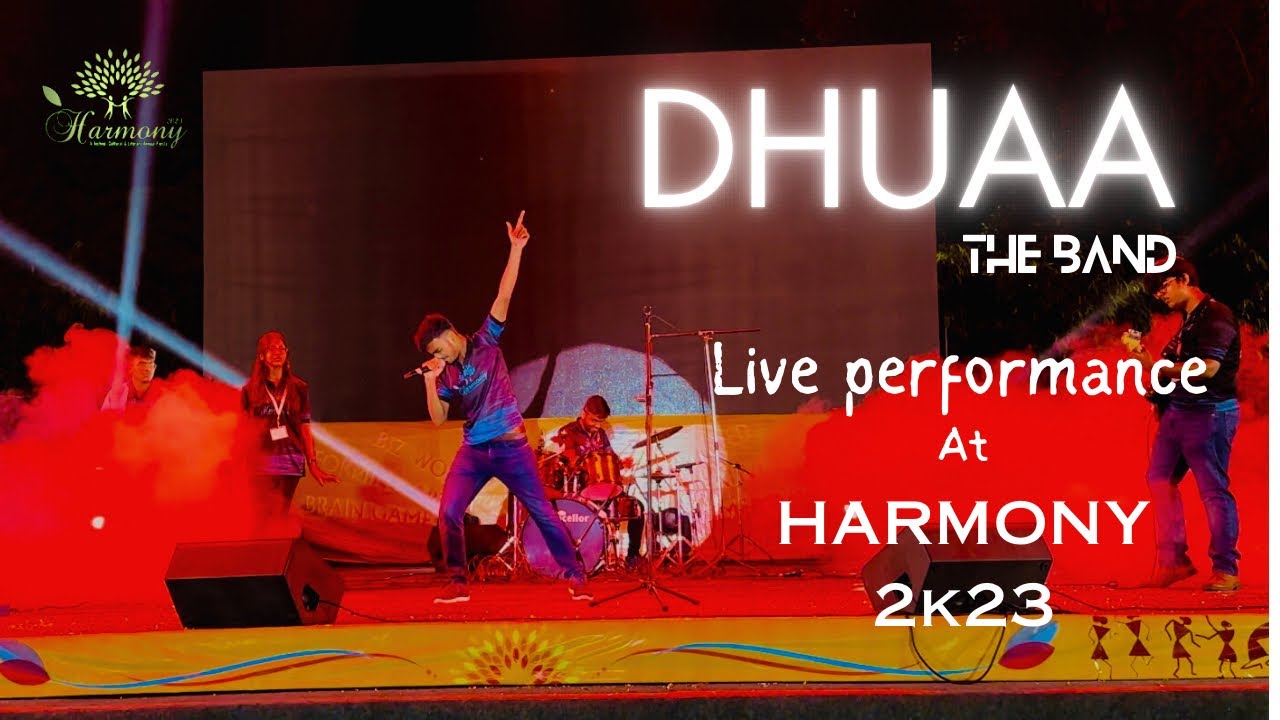 Piya milenge x sufi (rock) x Aadat | live performance | Harmony 2k23 ...