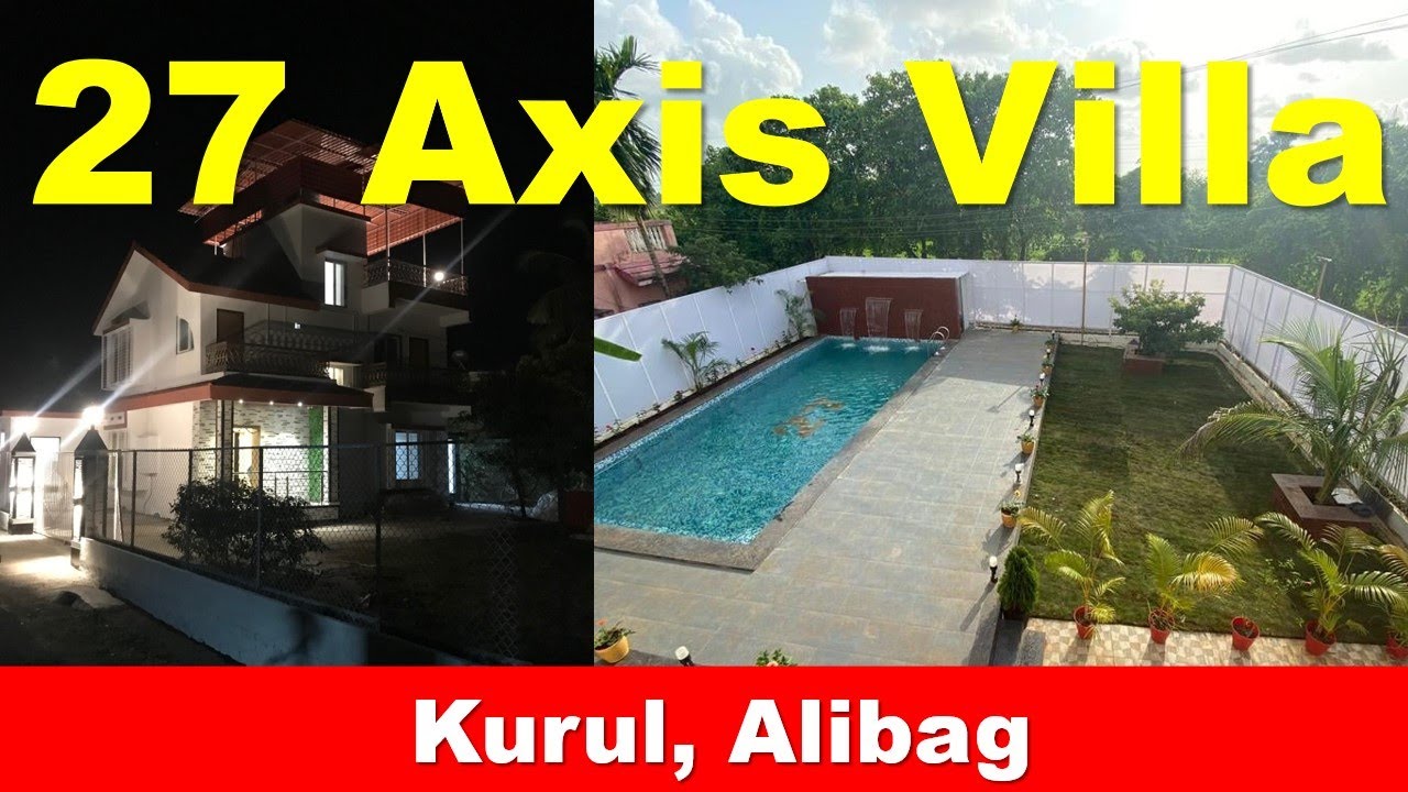 Private Villa In Alibaug - 27 Axis Villa with Private Swimming Pool in ...