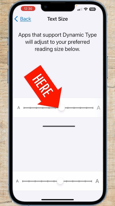 How to Increase Text Size on iPhone📱🧐 - YouTube