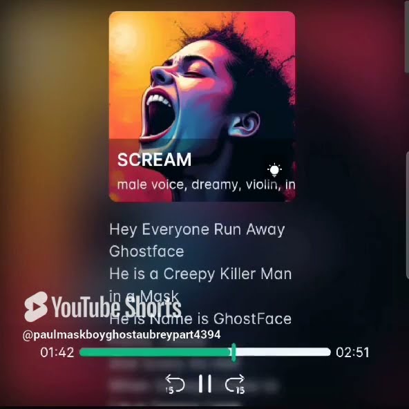 SCREAM ( lyrics Video) - YouTube