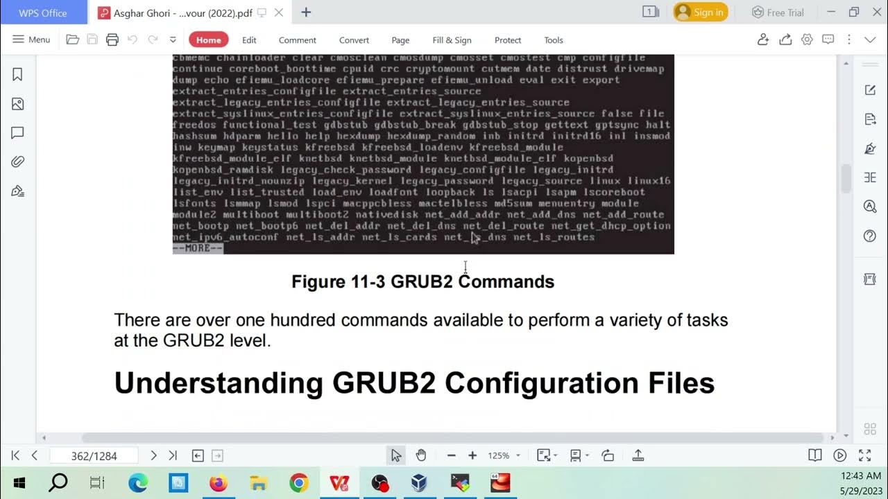 Redhat: Cơ chế hoạt động của GRUB2 Bootloader - YouTube