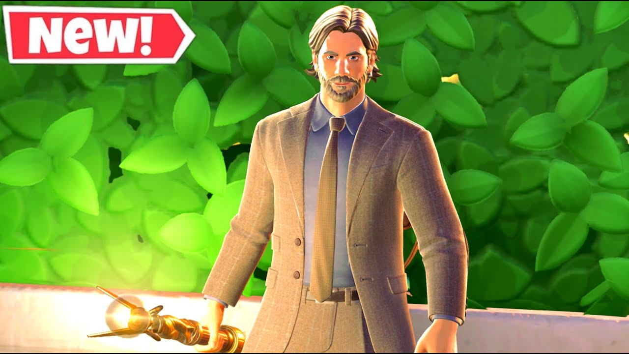 New ALAN WAKE Skin in Fortnite | Gameplay & Review - YouTube