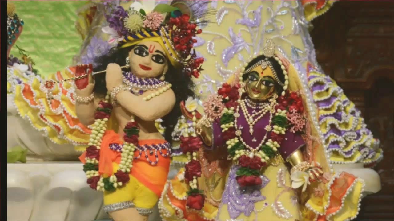Sringar darshan | Iskcon wada Sri sri Radha Vriindavanbihari | 13 May ...
