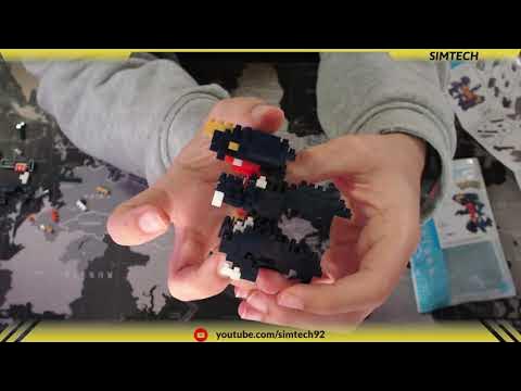 Nanoblock Pokémon ITA (Time lapse) - Garchomp - NBPM_075 - YouTube