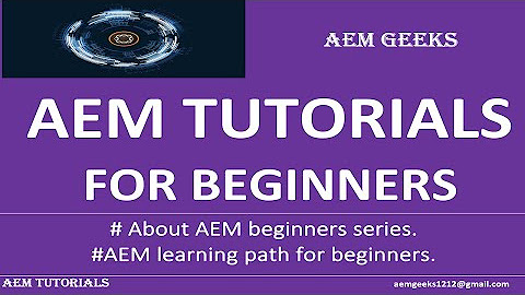 AEM Tutorial For Beginners - YouTube