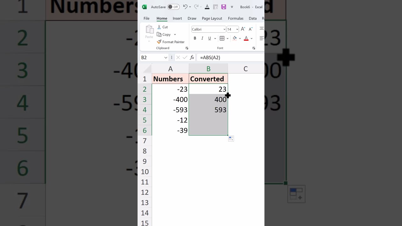 Convert Negative Number To Positive Excel Tips YouTube Convert Negative Number To Positive Excel Tips YouTube