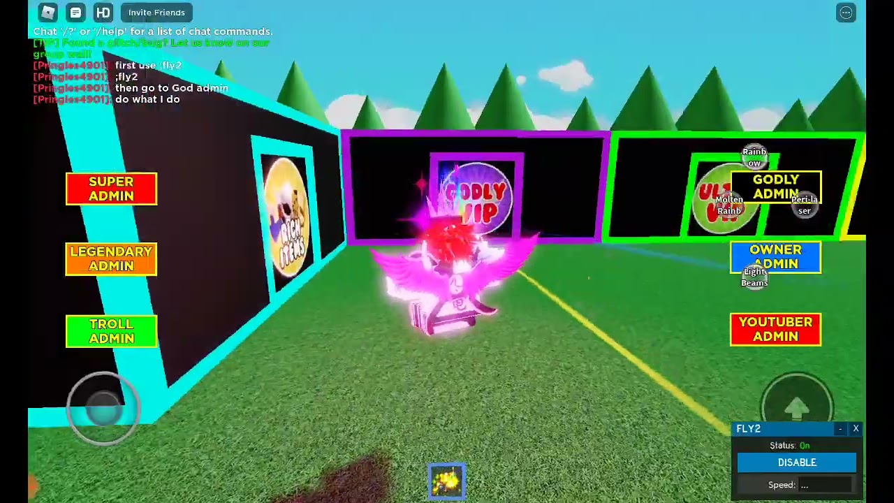 How to get godly admin for free in FREE ADMIN - YouTube