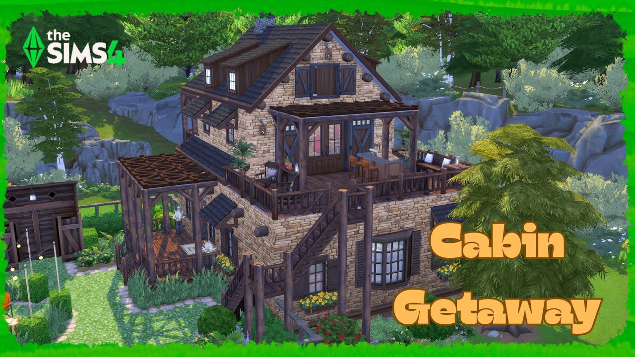 Building a Cozy Cabin for the Discord Shell Challenge | The Sims 4 ...