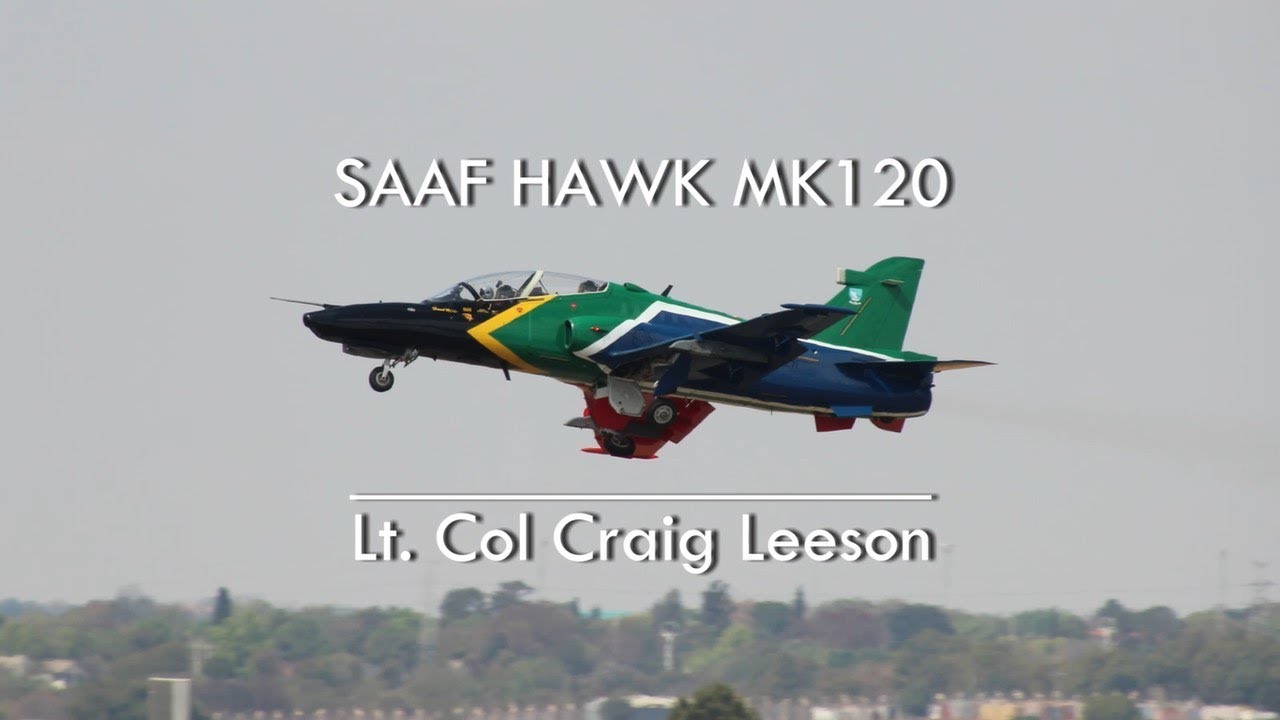 SAAF Museum Airshow 2019 - Hawk MK120 Display - YouTube