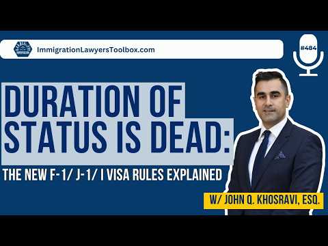 Duration of Status Is Dead: The New F-1/ J-1/ I Visa Rules Explained