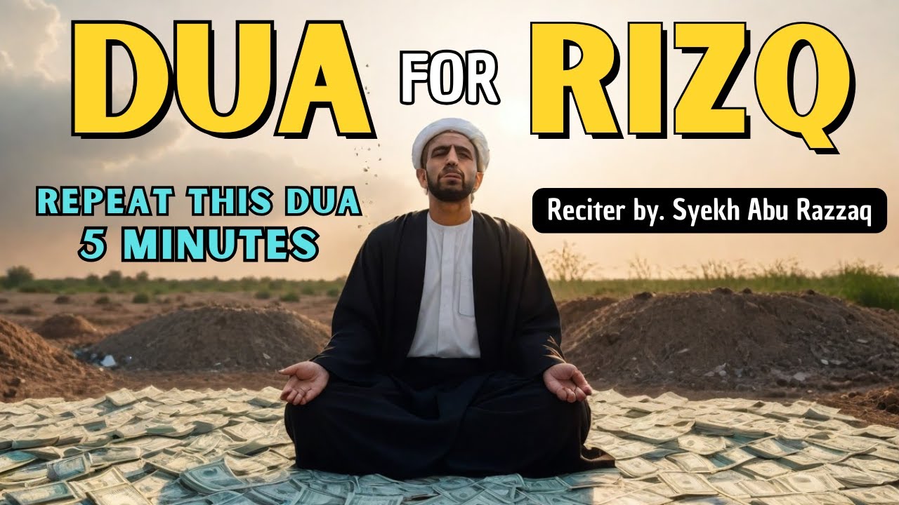 REPEAT THIS DUA 5 MINUTES, ALLAH WILL SEND YOU UNLIMITED RIZQ (MONEY ...