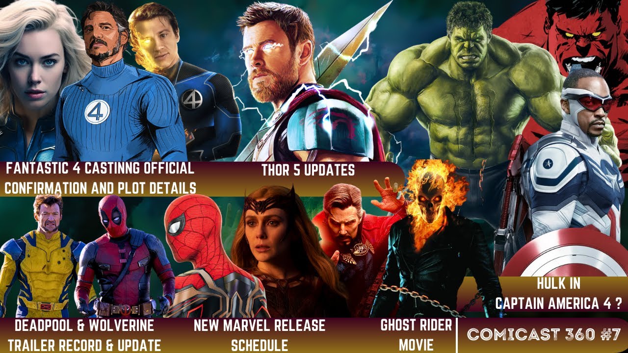 Fantastic Four, Hulk in Captain America 4, Ghost rider, Thor 5 plot ...
