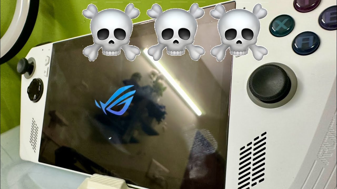 What the .. Asus Rog Ally is Dead 💀 ☠️ Right Joystick 🕹️ unusable # ...