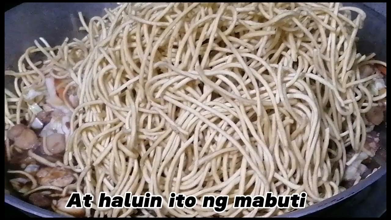 PANCIT CANTON YUMMY & EASY RECIPE - YouTube