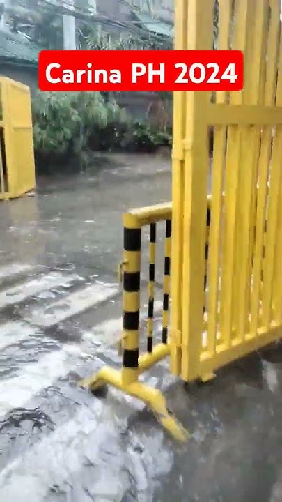 Bagyong Carina PH 2024 - San Antonio Village Makati Area #carinaPH #bagyongCarina #typhoonCarina ...