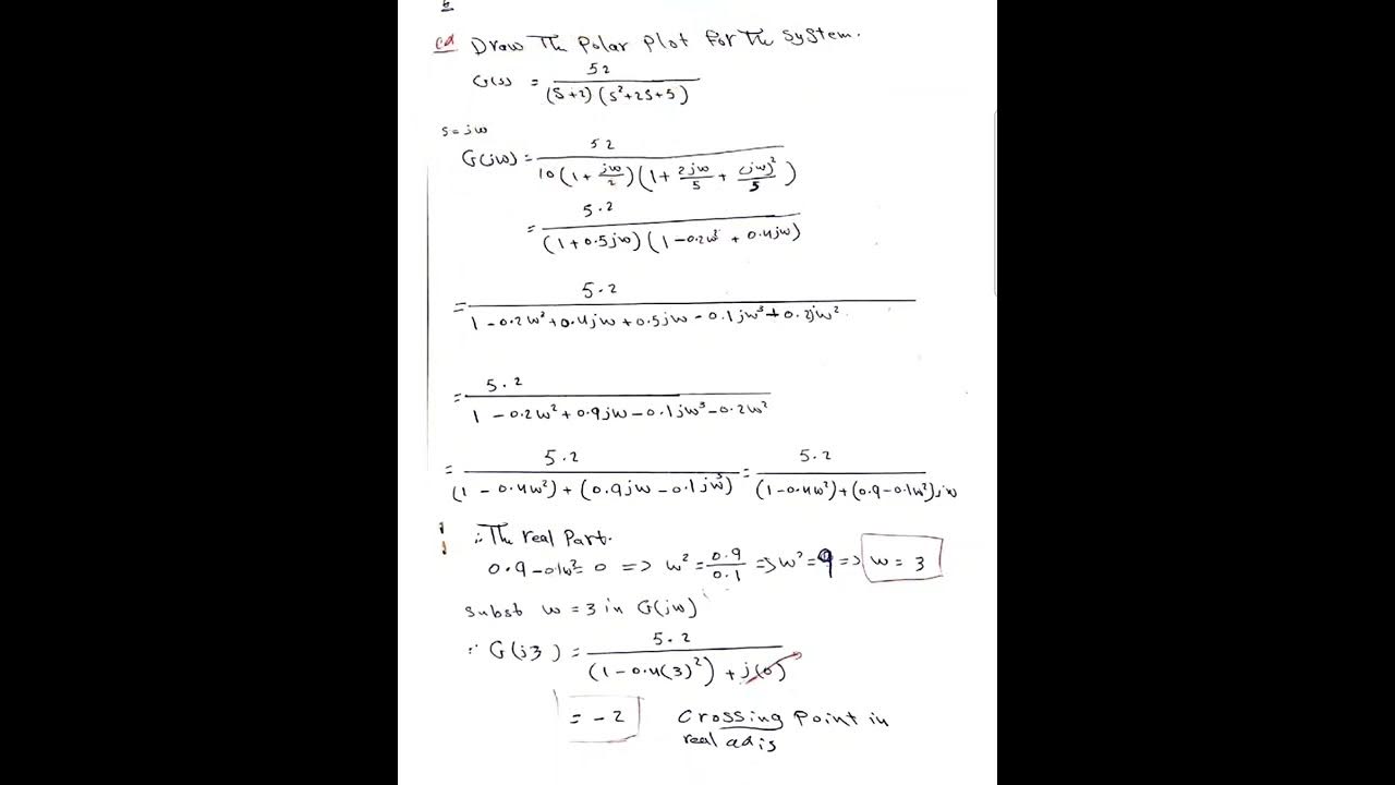 Control. Polar plot. Lect 10 Part(2) - YouTube